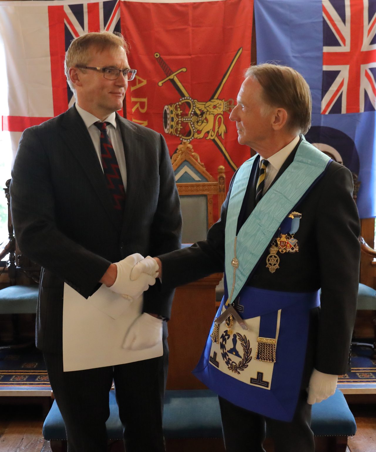 The Armed Forces Lodge Becomes Operational - Provincial Grand Lodge & Provincial Grand Chapter ...